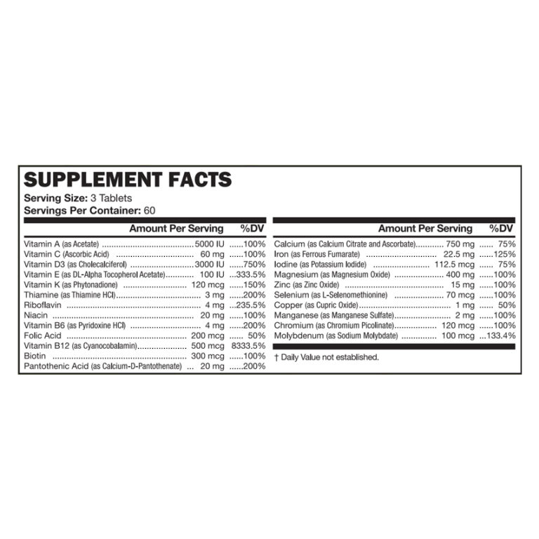 Complete Bariatric Multivitamin Tablets | Bari Life