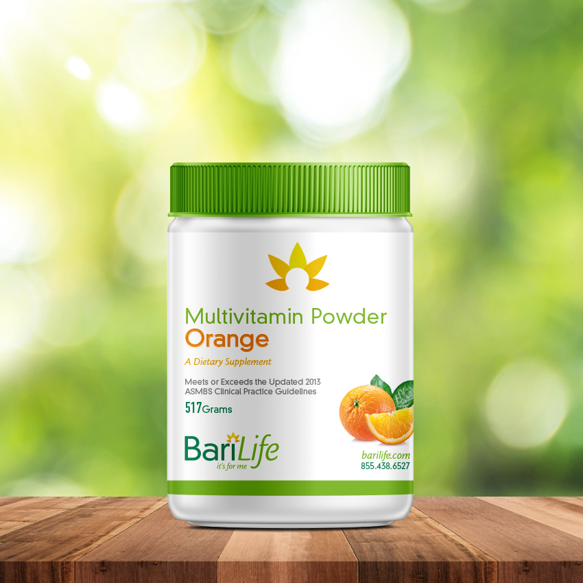 multivitamin powder orange | Bari Life